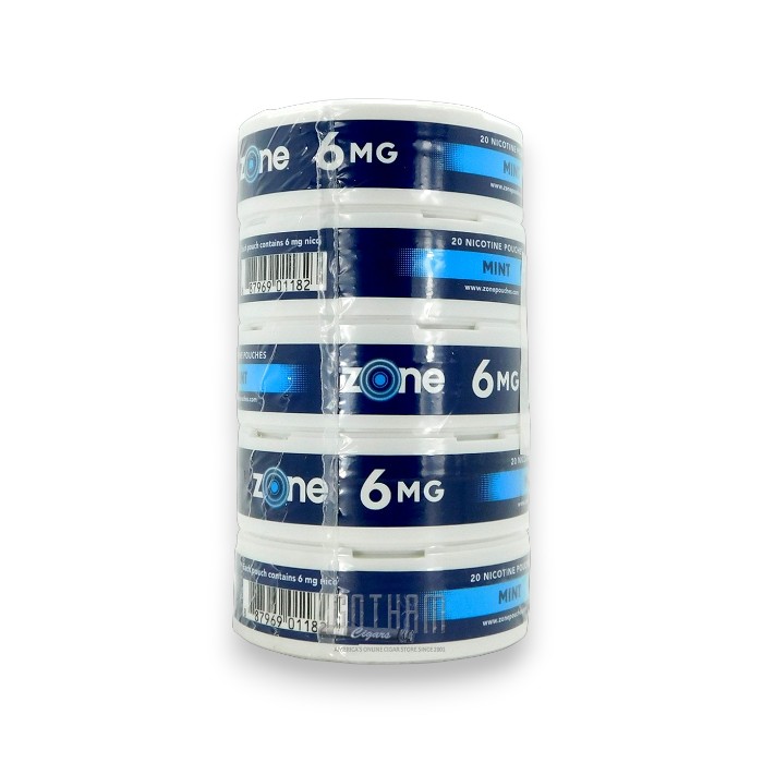 ZONE NICOTINE 6MG MINT - Buy Online | Ace Distributors