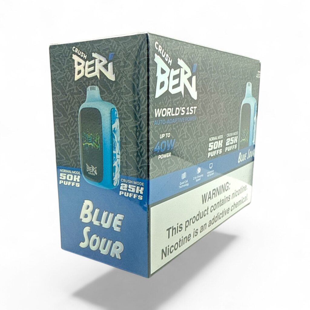 BERI CRUSH 50000PUFF DISPOSABLE 5CT BOX - Buy Online | Ace Distributors