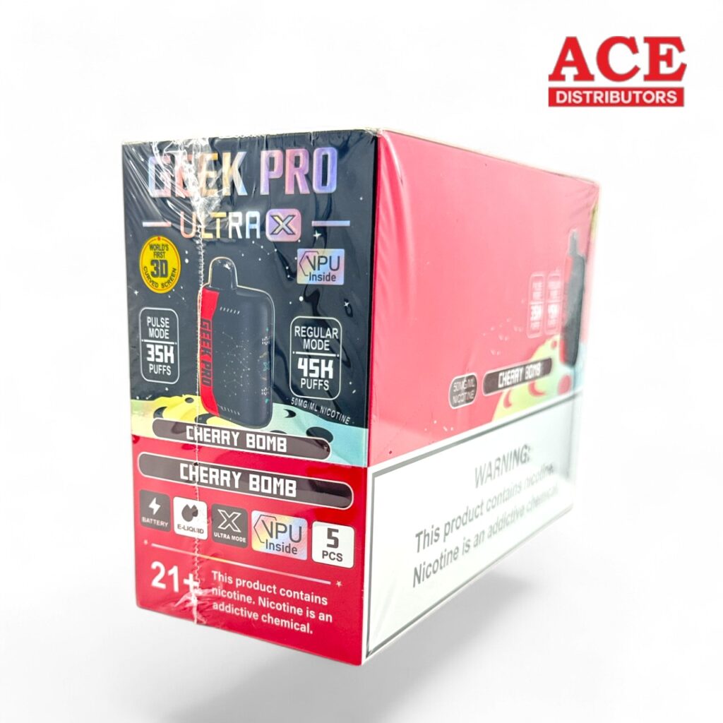 GEEK PRO ULTRA X 50ML 450000 PUFFS 5CT - Buy Online | Ace Distributors